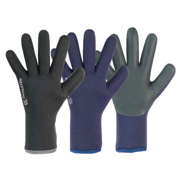 防水ネオプレーングローブ 0403 防寒 グローブ ブラック ネイビー SS S M L LL 知智プラン 水産業 農業 畜産業 清掃業 現場作業 市場 冷凍冷蔵庫 バイク 自動車 ウィンター ...